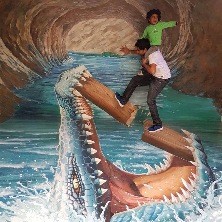 Fun activities in Rotorua 03 - 3D Trick Art Gallery